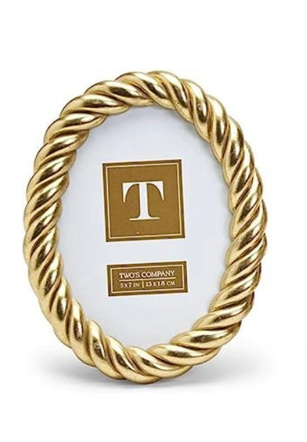 Two's Company Large Gilded Rope Frame – Ginger's of Corinth