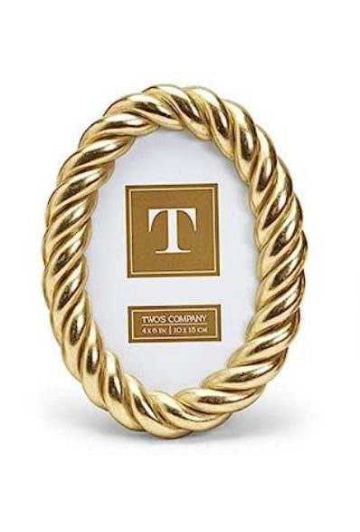 Two's Company Medium Gilded Rope Frame – Ginger's of Corinth
